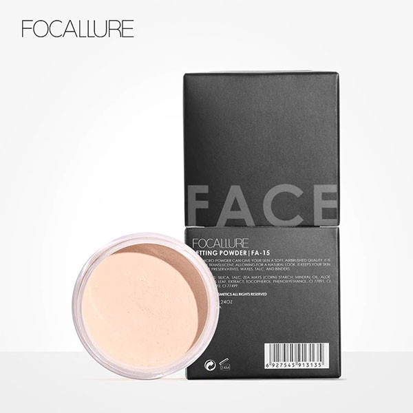 Face Loose Powder Mineral 3 Colors Waterproof Matte
